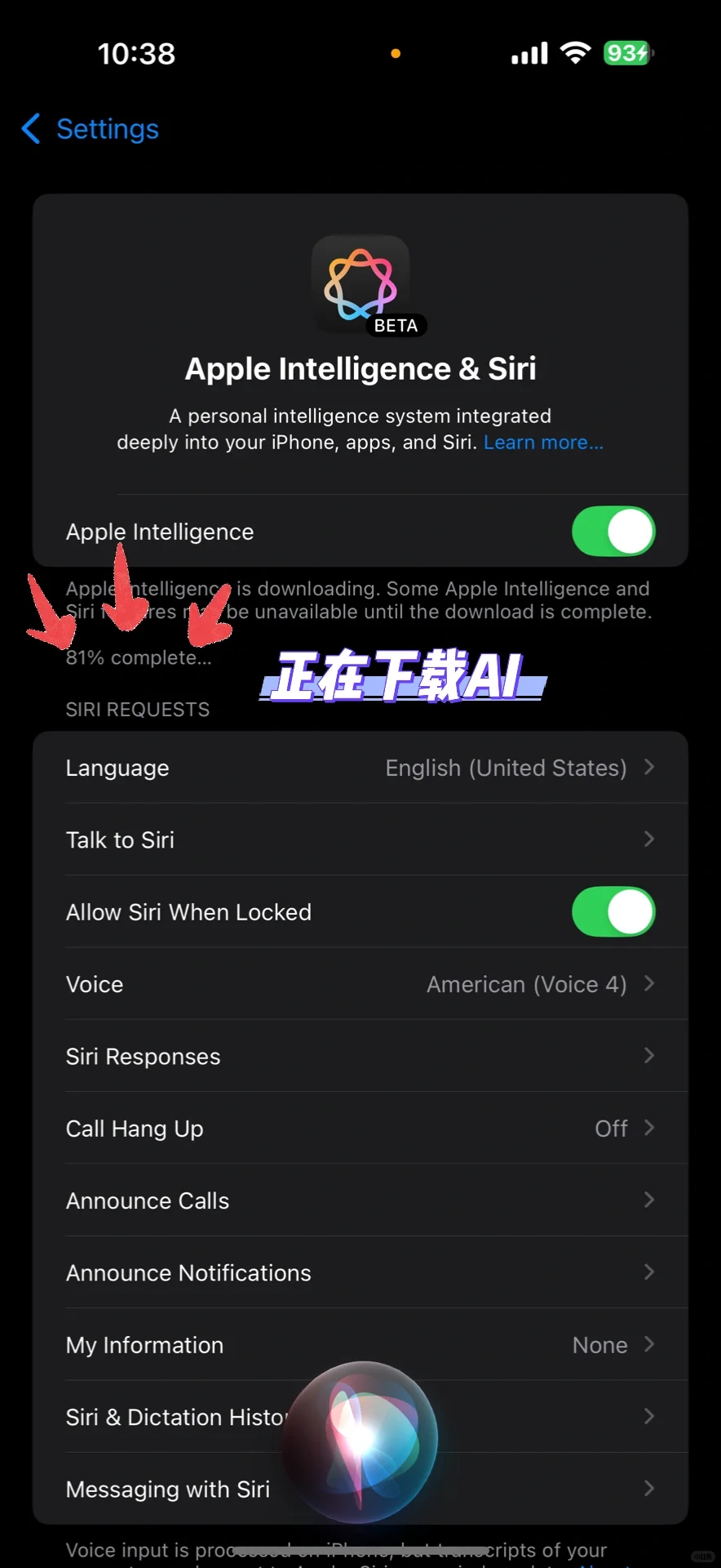 iOS18.1以上国行开启苹果AI功能教程-夜雨聆风