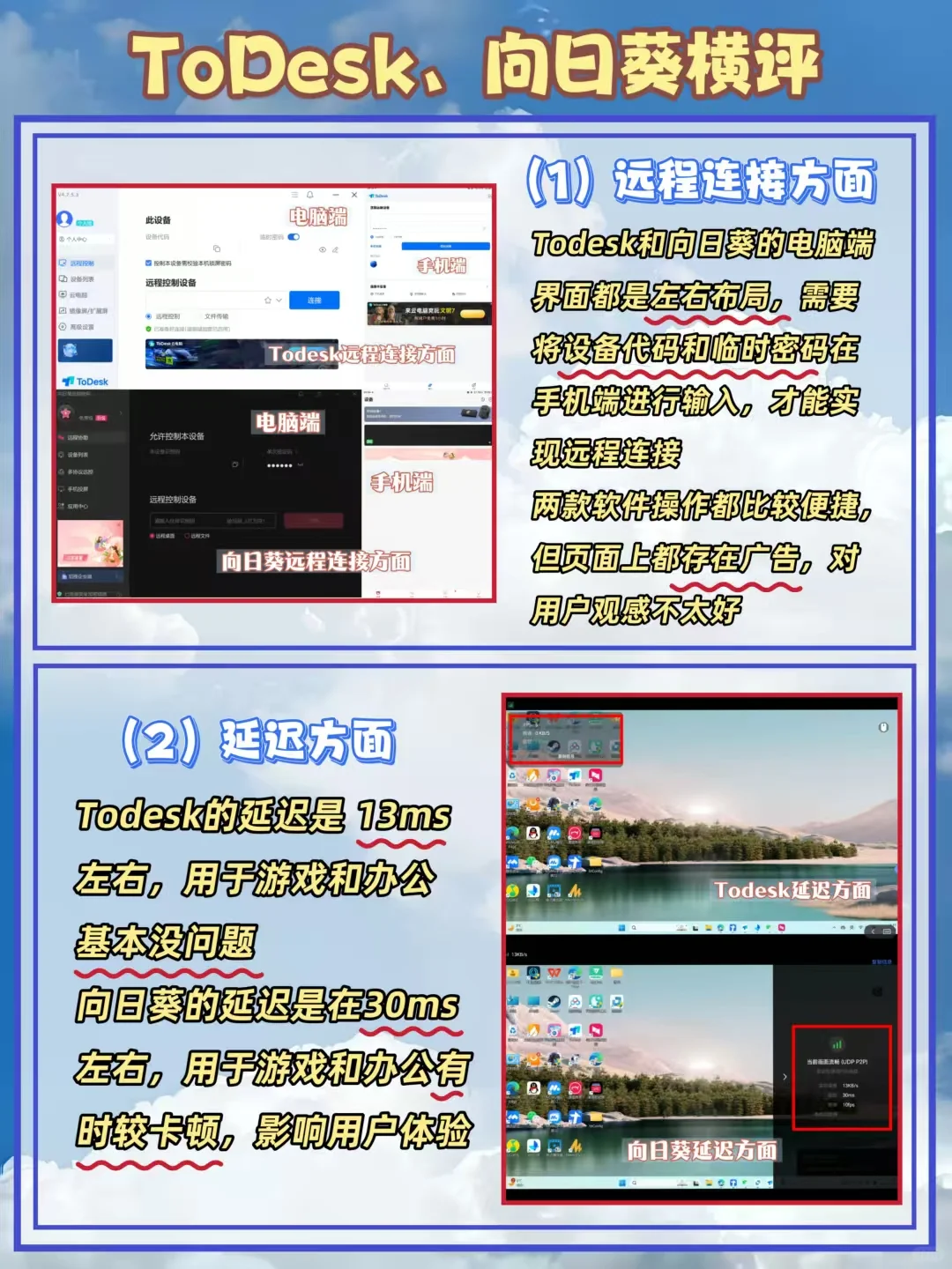 ToDesk和向日葵到底哪个好用？-夜雨聆风