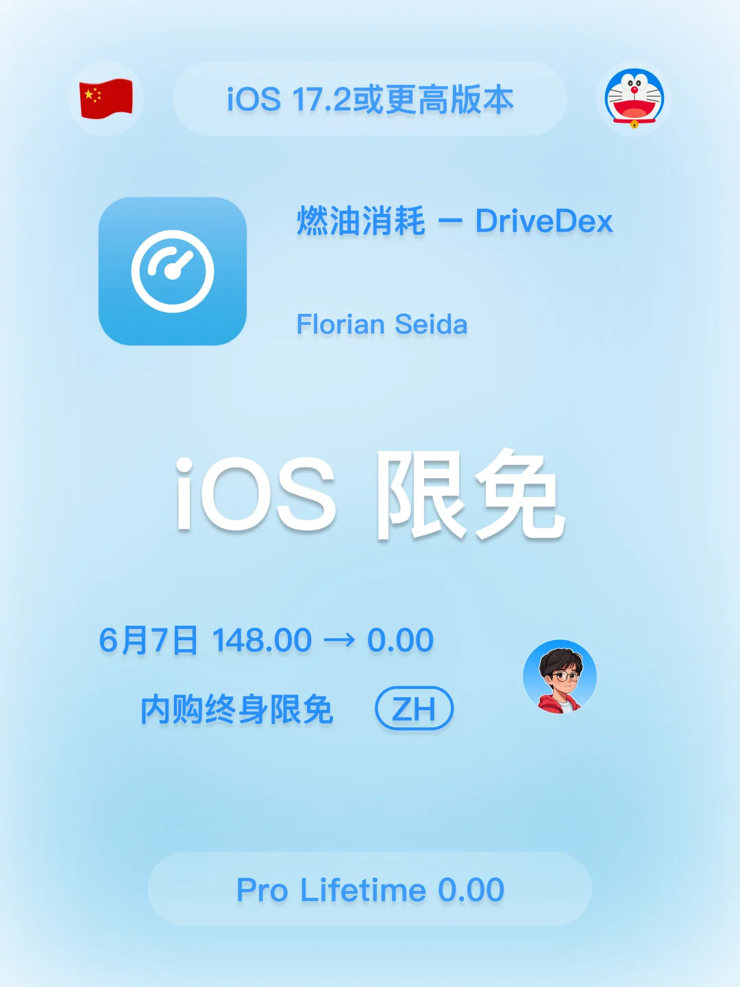iOS 限免 – 车辆管理应用-夜雨聆风