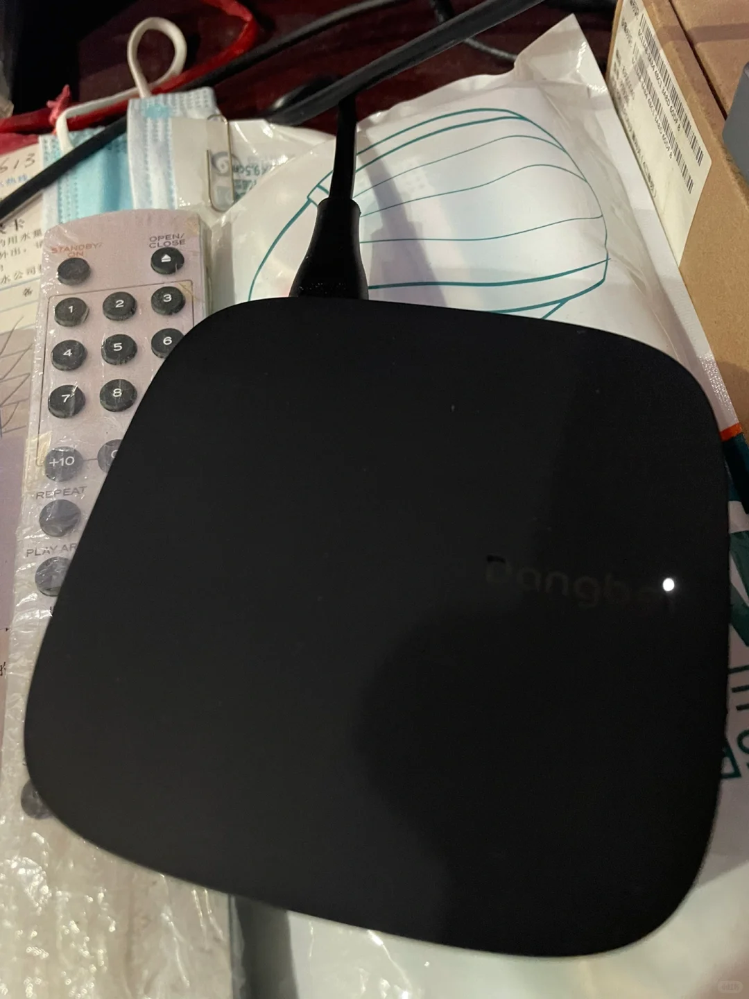 当贝盒子H3S，支持wifi6高清晰电视盒-夜雨聆风