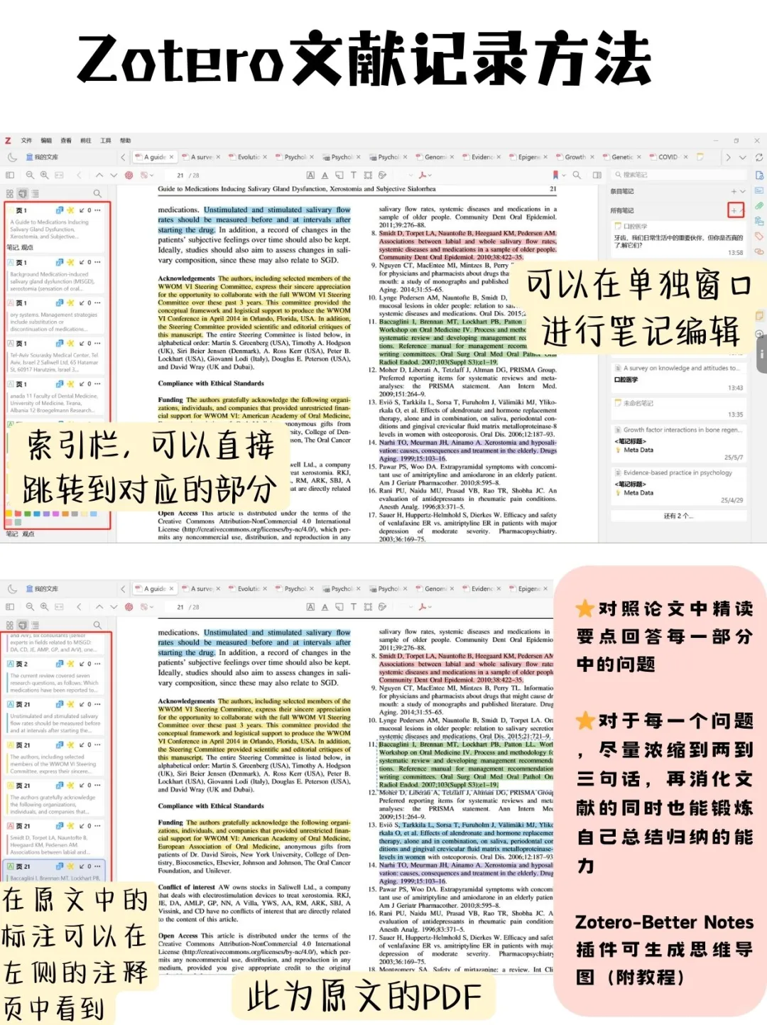 Zotero竟然有这么多常用插件…-夜雨聆风