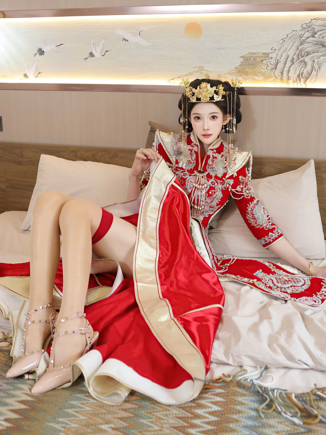 NO.10742 梨霜儿[84P／1.06GB]高清婚纱写真