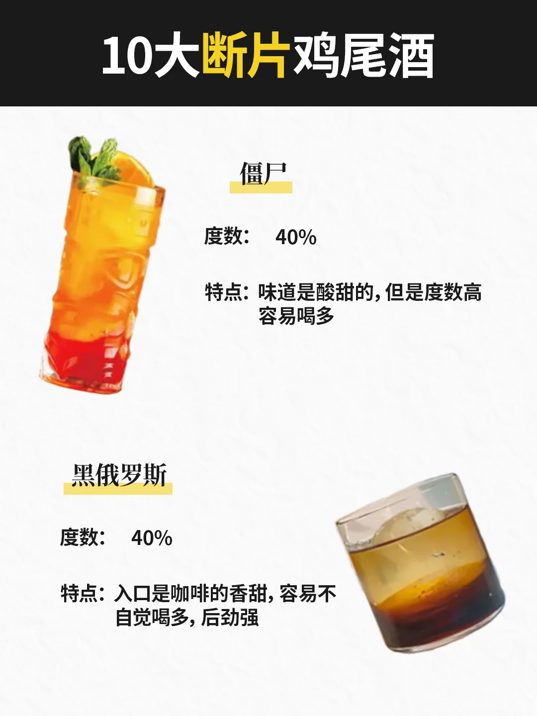 十大断片鸡尾酒?酒量不行慎点！_行业企业_行业资讯_白酒B2B门户